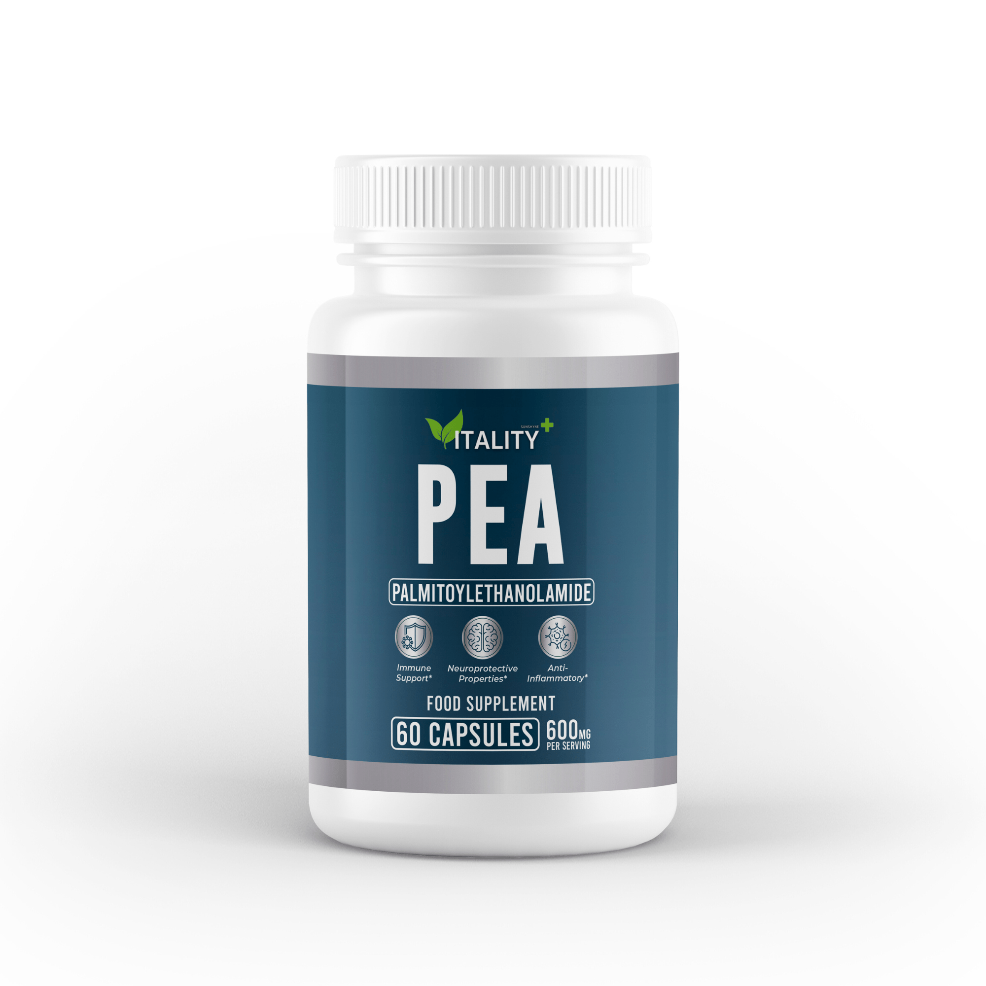 PEA Capsules 600mg - Inflammation, Pain Relief & Mood – Vitality ...