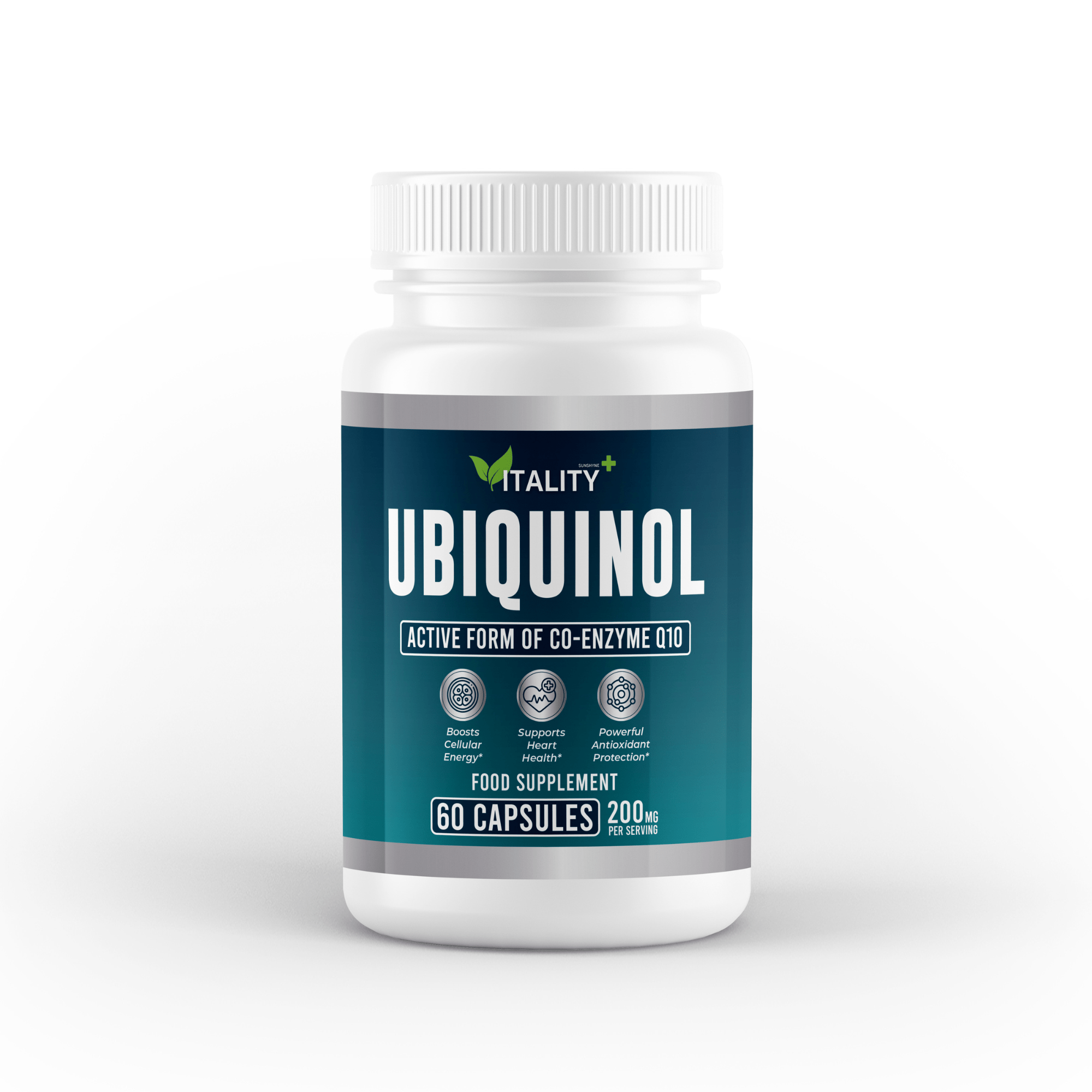 Premium Ubiquinol Q10 Supplement – 200mg Ubiquinol – Vitality Supplements