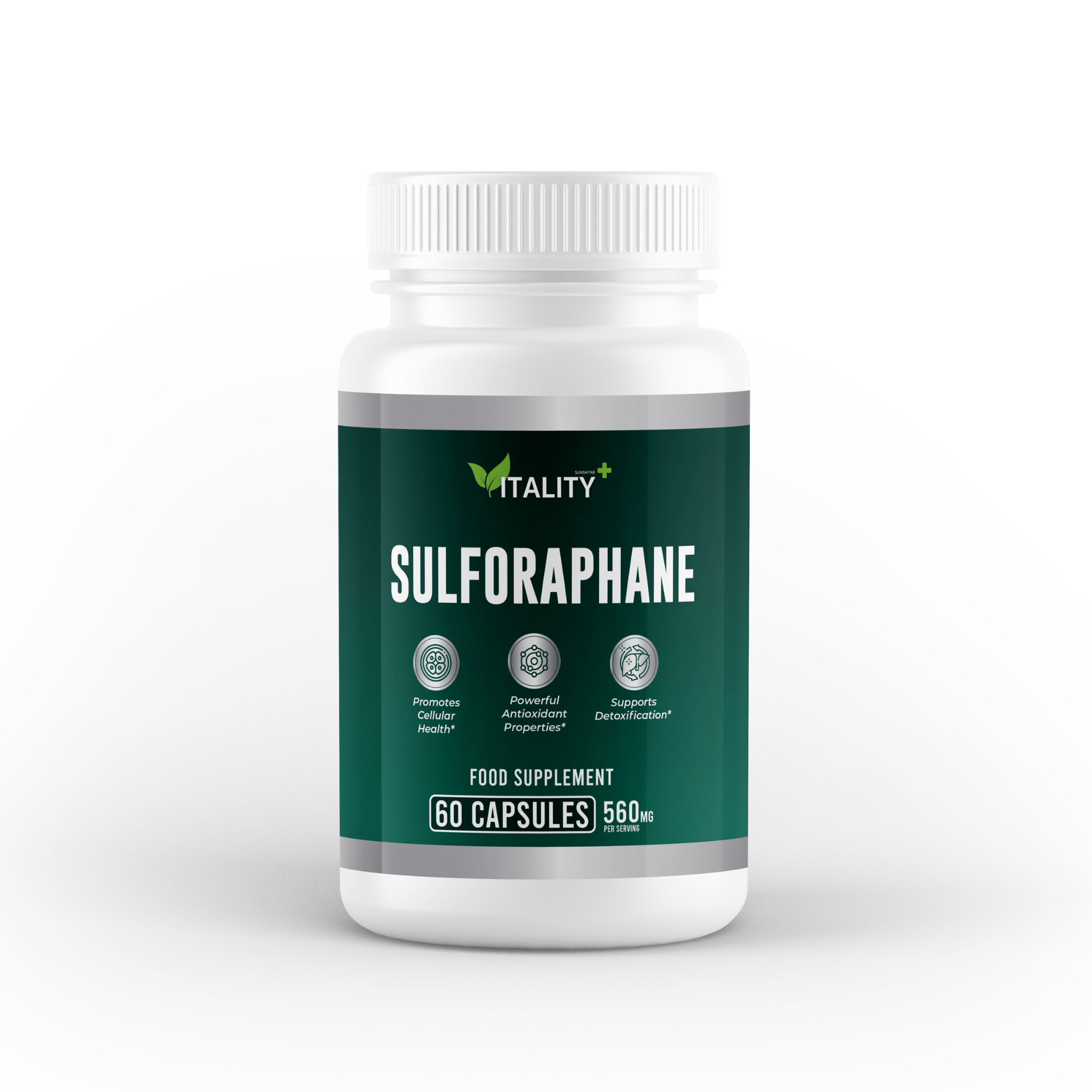 Sulforaphane 560mg Capsules – Comprehensive Detox, Antioxidant & Cellu ...