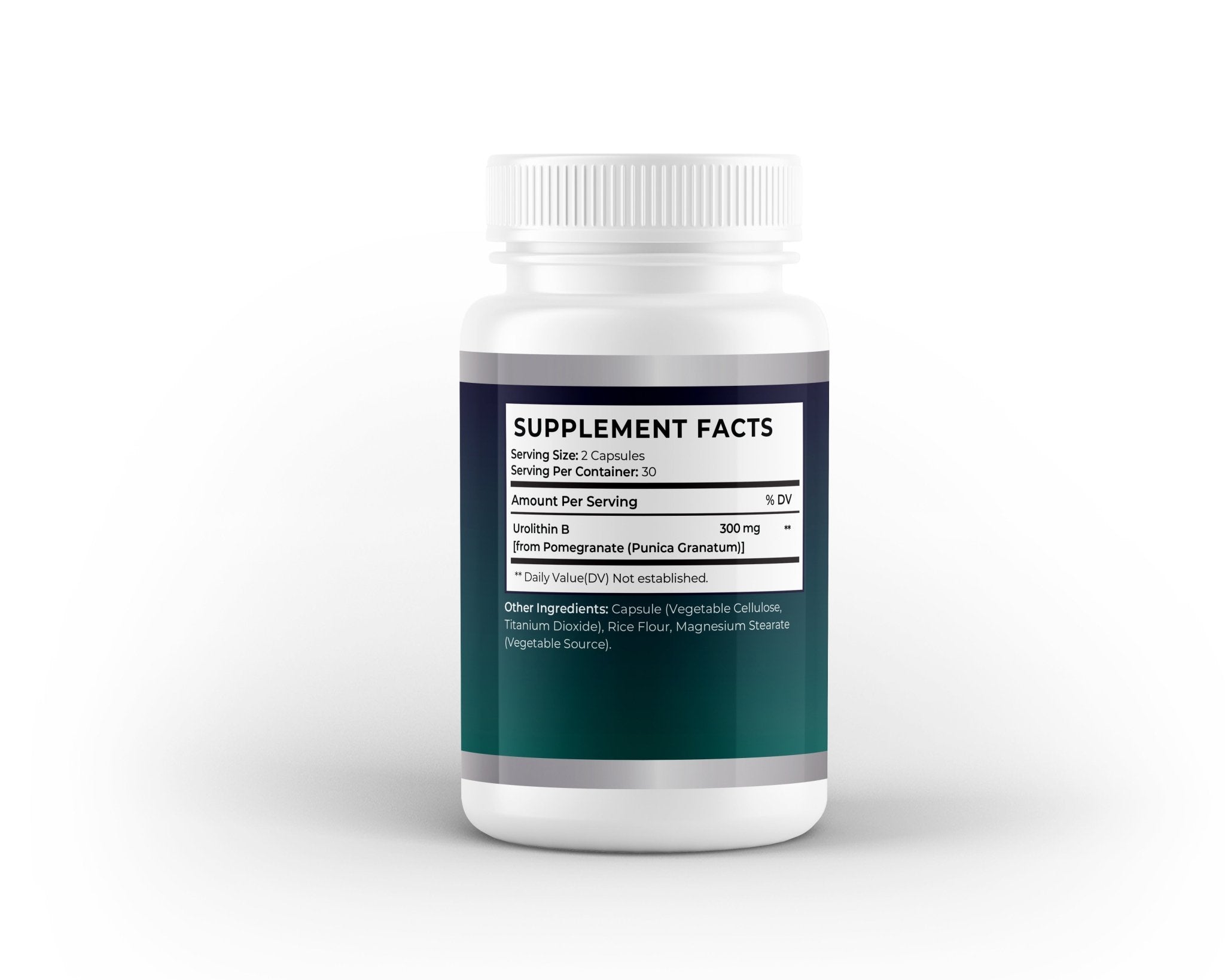 Urolithin B 300 mg Capsules | Muscle & Cellular Support | 60 Vegan Caps ...